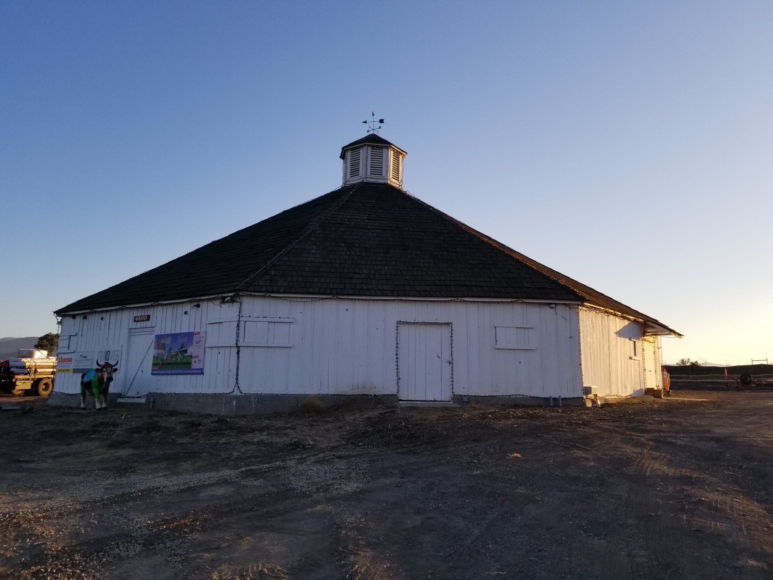 Octagon Barn Restoration and Roadway Improvements - Cannon