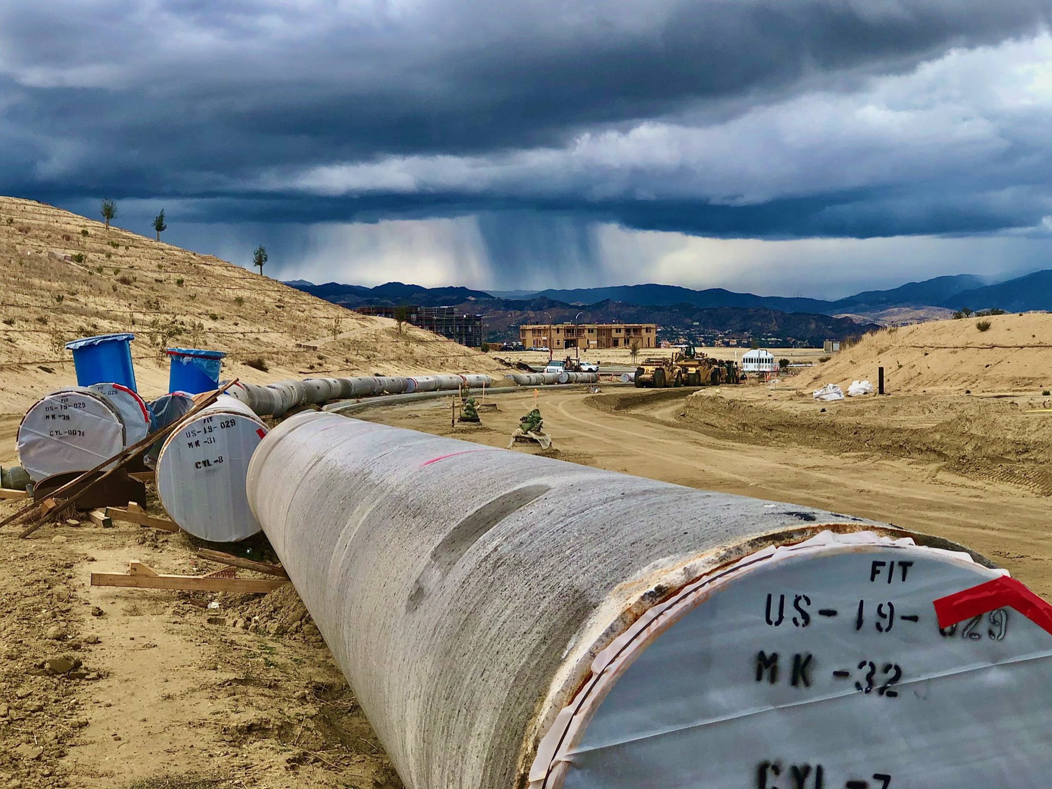 Magic Mountain 42-inch Diameter Pipeline Phases 4, 5, and 6A - Cannon